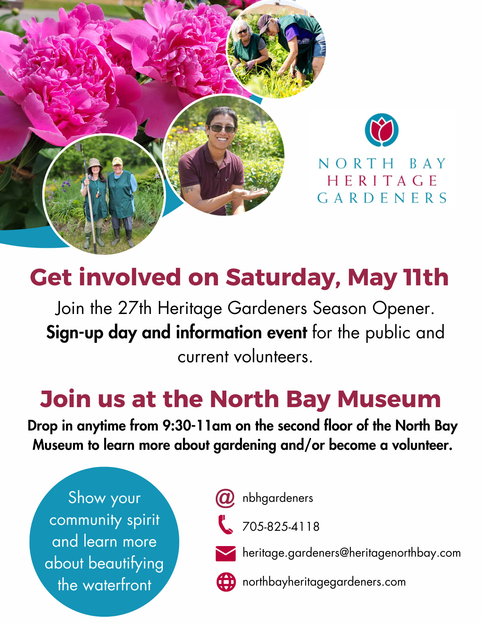 Events – North Bay Heritage Gardeners